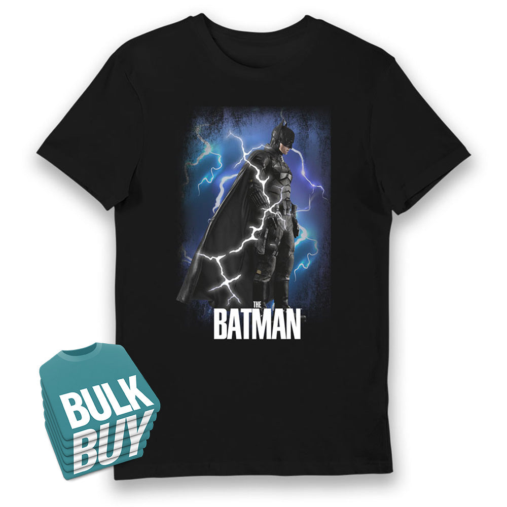 Buy Wholesale The Batman Lightning Glow in Dark Adult T Shirt