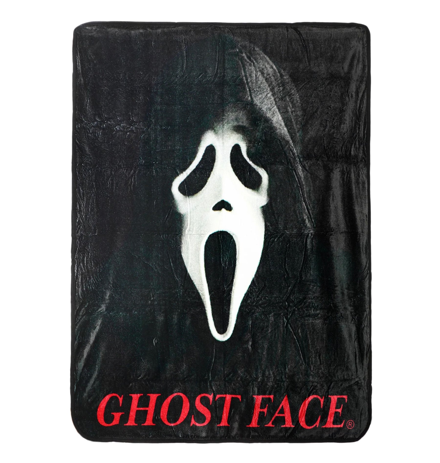 Ghost Face Fleece Throw Blanket