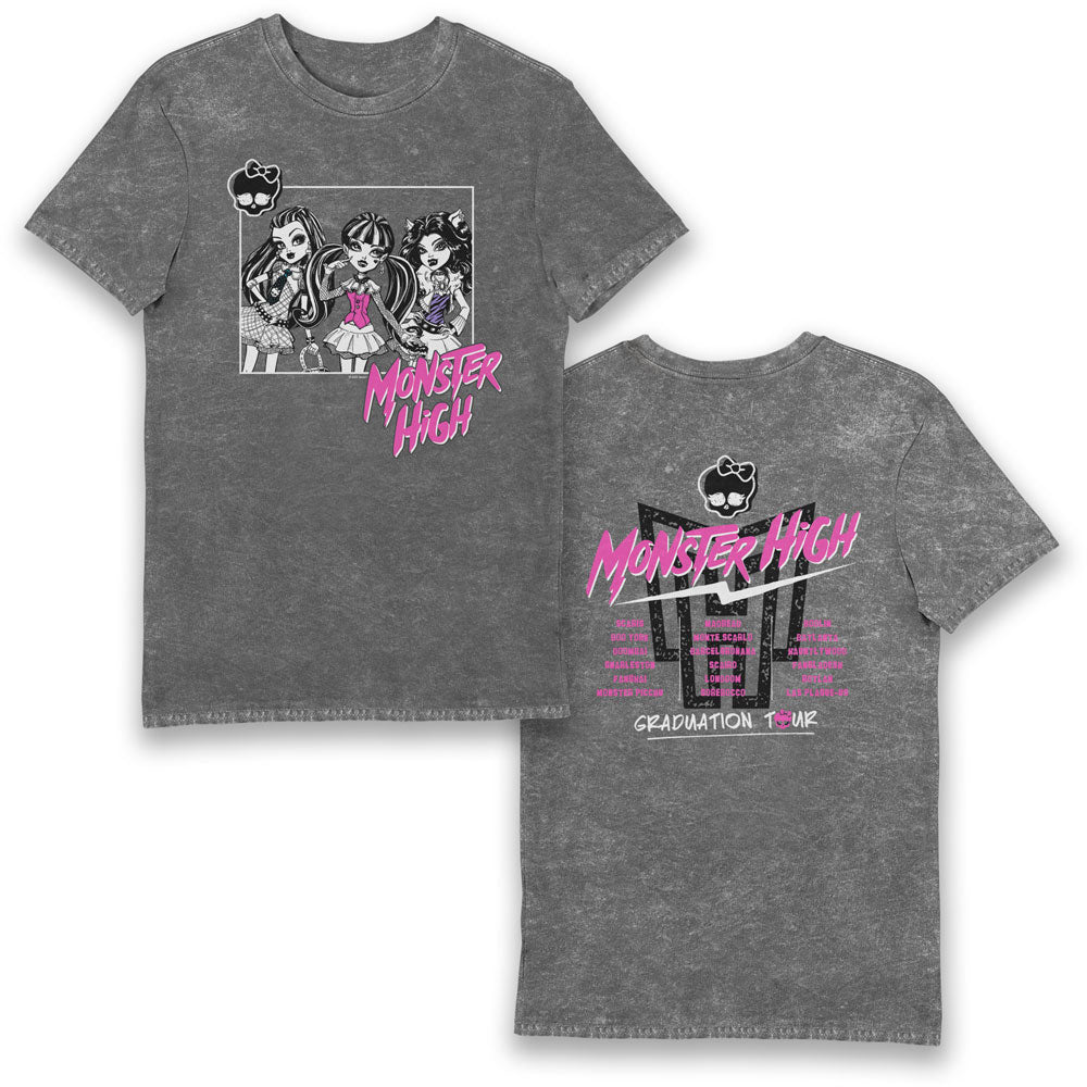 Buy Wholesale Monster High Graduation Tour Vintage Style Adults T-Shirt